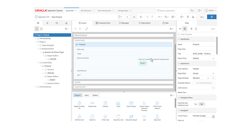 Entwicklung Von Oracle Apex Application Express In Der Datenbank Für